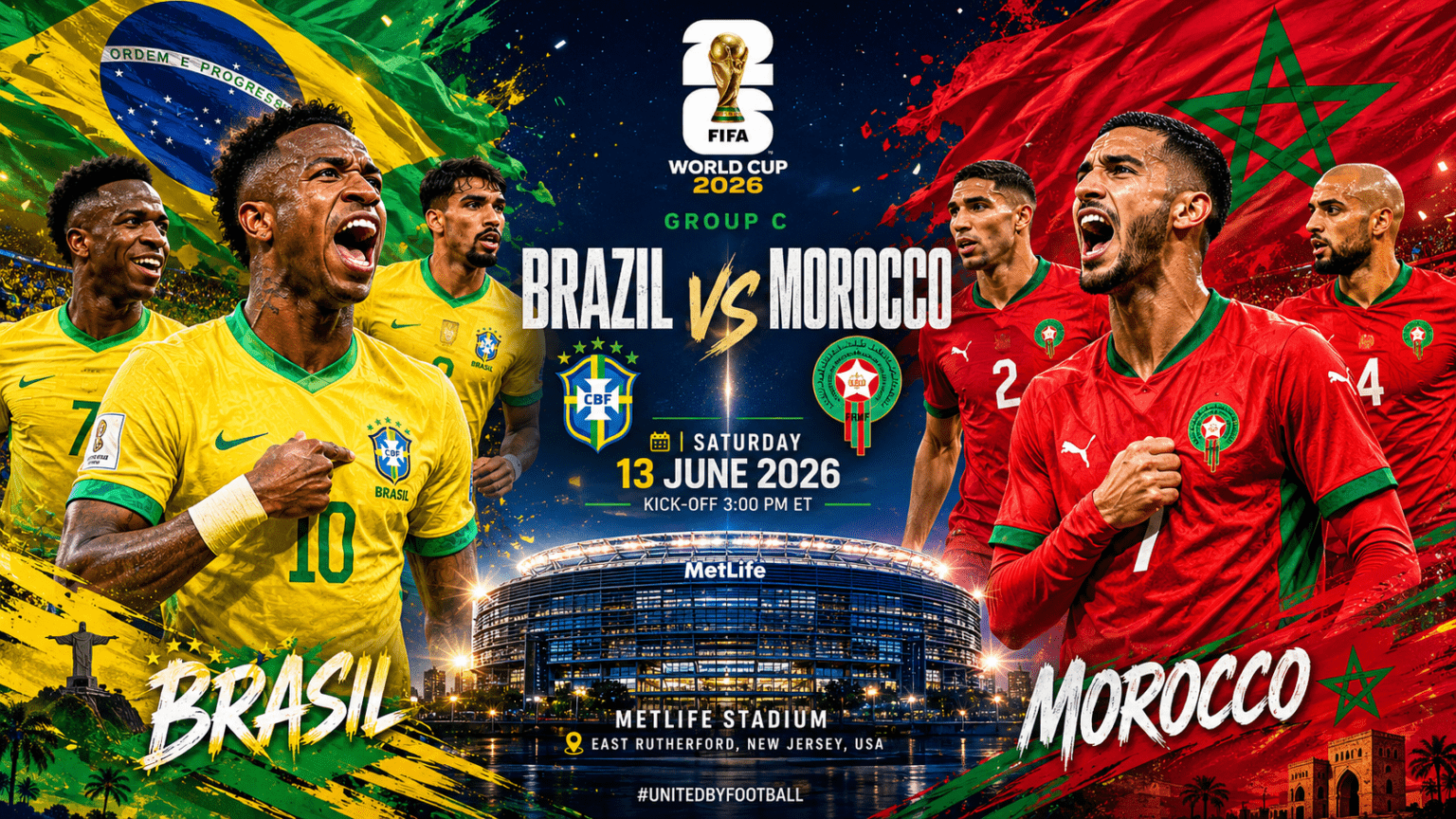 Brazil vs Morocco Official Lineups for World Cup - Italian Soccer Serie ...