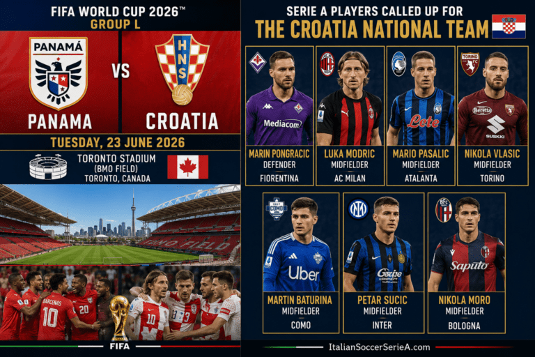 Panama vs Croatia Official Lineups for World Cup - Italian Soccer Serie ...